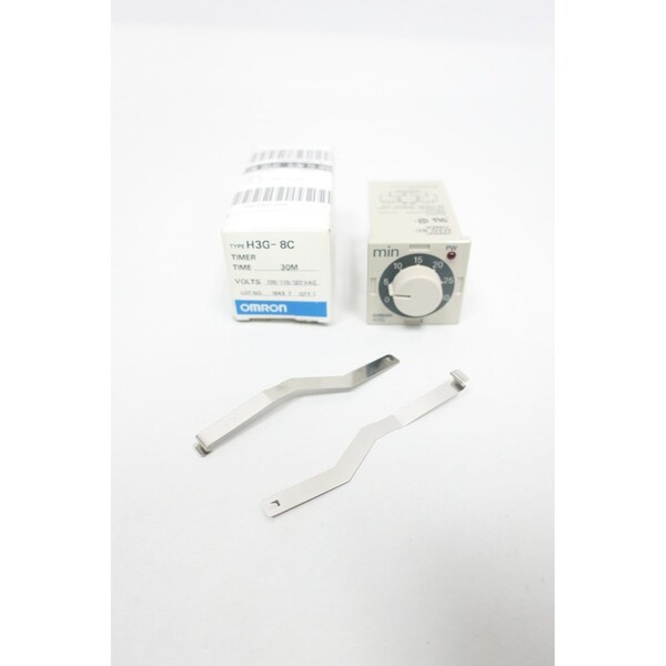 Omron 30M 100110120VAc Timer H3G-8C | Zoro